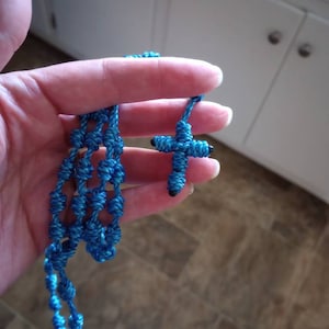Handmade Twine Rosary, Knotted Rosary, Rope Rosary, Cord Rosary - Etsy