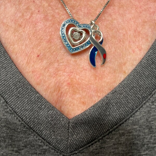 Thin Blue Line Awareness Ribbon--law Enforcement Loss (black/blue ...