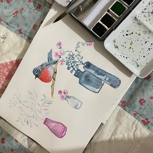 Vinyl Stickers watercolor Palette Cut to Shape - Etsy