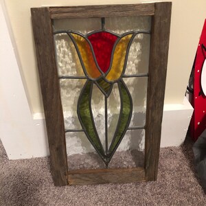 Large Stained Glass Window - Etsy