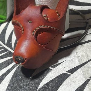 Leather Dragon Keychain Pattern Template Pattern PDF Pattern Key ...