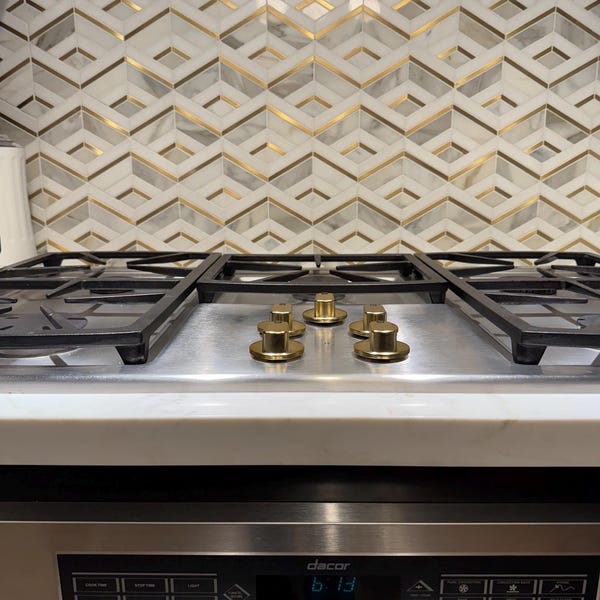 Matte Gold Universal Stove Knobs - Etsy