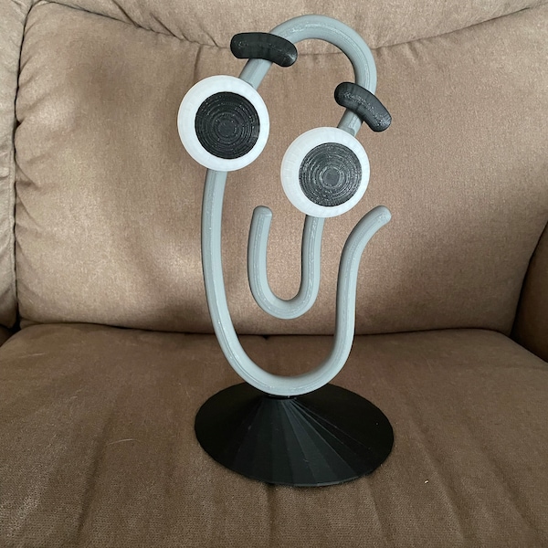 3D Printed Microsoft Clippy - Etsy