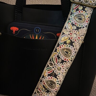 Sequin Customizable Bag Strap, Crossbody Tote Strap, Shoulder Wide ...