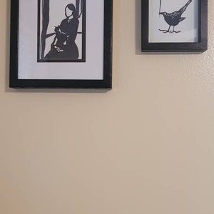 Crow and Pizza Block Print-linocut - Etsy