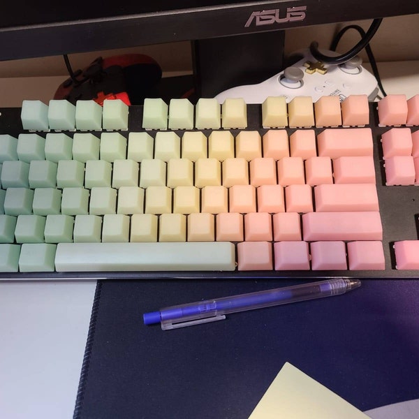 POM Keycaps Jelly Keycaps Jelly POM Keycaps Rainbow Keycaps Keyboard ...