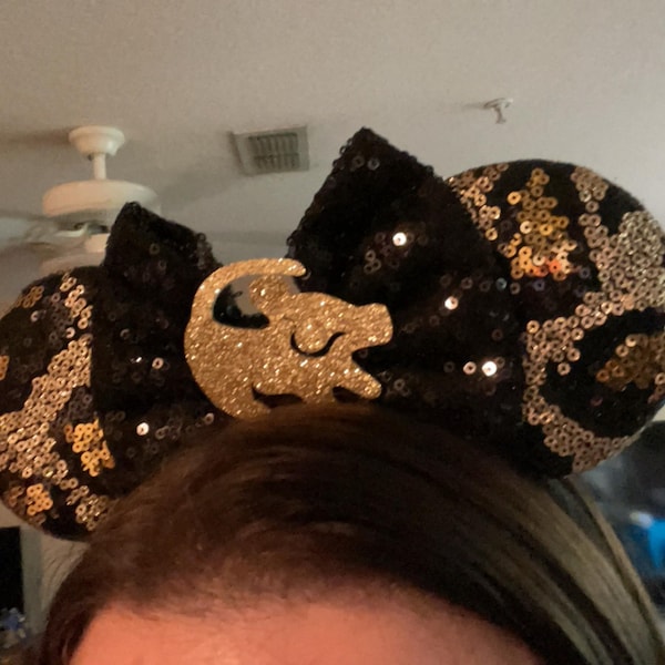 Lion King Mickey Ears, Leopard Minnie Mouse Ears, Cheetah Kids Adult ...