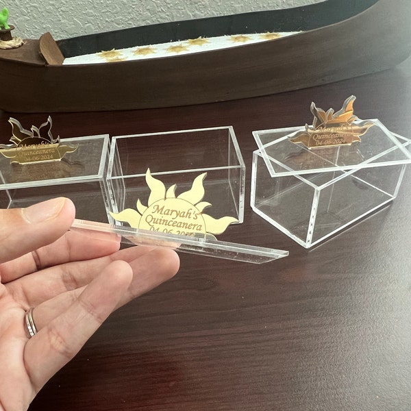 Tangled Sun Favor, Quinceanera Favor Box, Mis Quince, Sweet 16 Favors ...