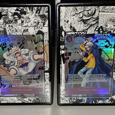 Zoro Manga Custom One Piece Display Case - Etsy