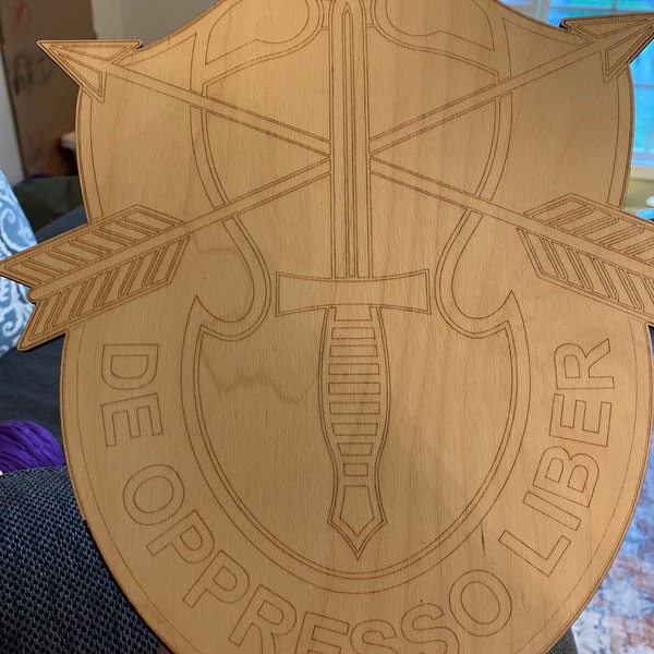 US Army Special Forces Unit Crest Vector Files, Dxf Eps Svg Ai Crv - Etsy