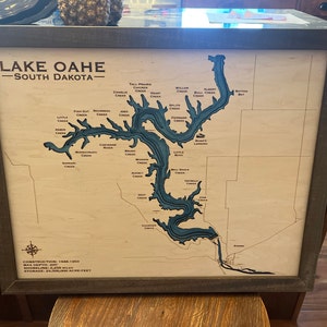 Pachaug Pond Custom Lake Map Custom Map Choose Your - Etsy