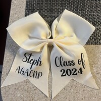 Custom Graduation Bow Personalized Graduation Cap Bow Graduation Cap ...