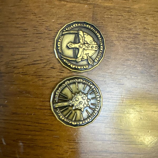 Adult Smoke Dragon (3 In) Monster Coin Token for Dungeons & Dragons ...
