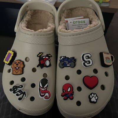 Croc Charms Shoe Clog Accessories Pin Badge Summer Spring Holiday Blue ...