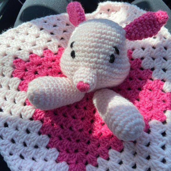 Crochet Pattern Rabbit Lovie - Etsy