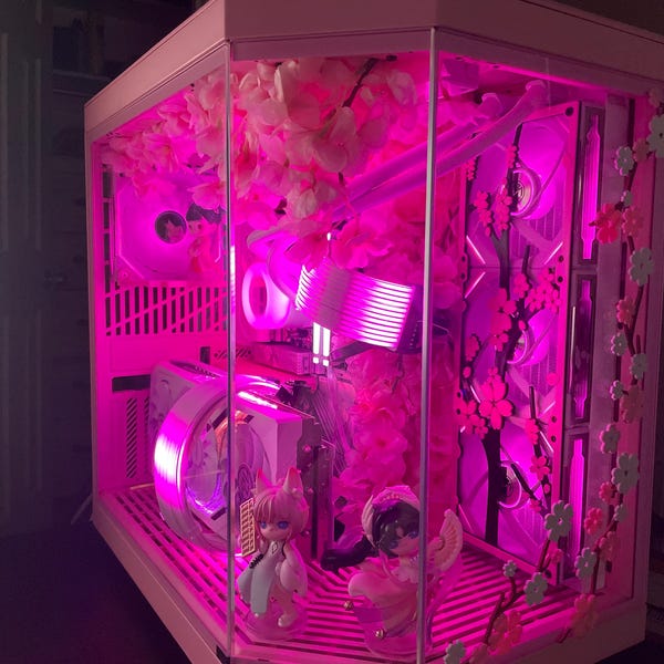 Celestial Dragon RGB Gaming Computer Fan Shroud/ Grill /cover Custom 3D ...