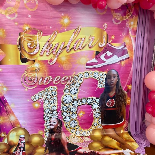 Print My Backdrop, Print Backdrop, Birthday Banner, Custom Backdrop ...