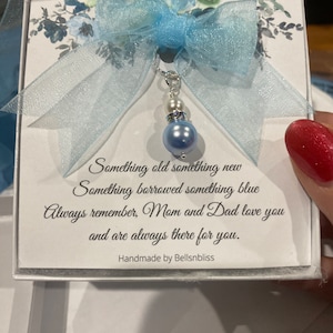 Something Blue for Bride Gift From Mom Bridal Shower Gift Bride Gift ...