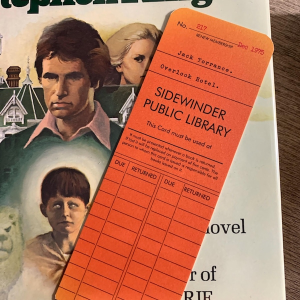 George Orwell's 1984 Bookmark Winston Smith's Employee ID - Etsy