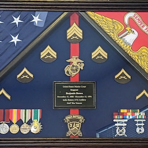 Military Sword Shadow Box Display Case LOCAL Pick up ONLY - Etsy