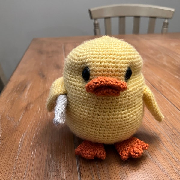 Stabby Duck Crochet | Duck With a Knife PATTERN PDF PLUS Tiny Stabby ...