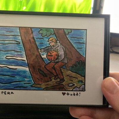 Joe Pera Print, 4 X 6 Inches, Portrait, Movies, TV, Framed Artwork ...