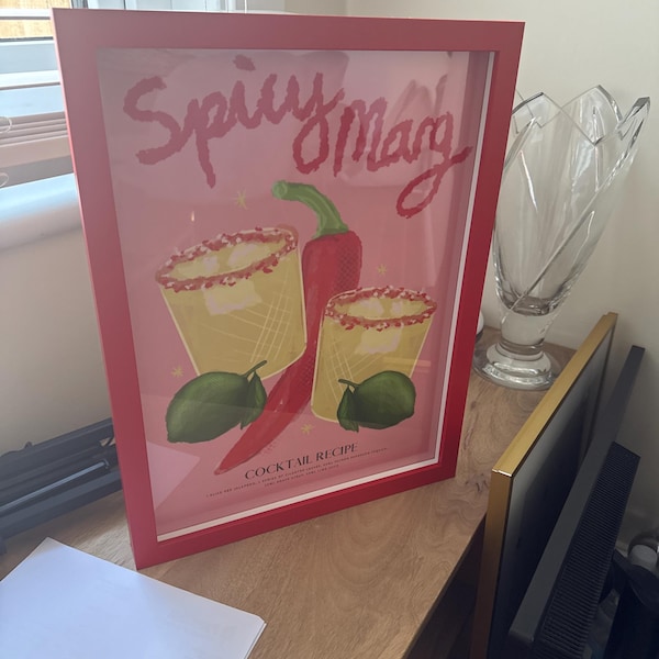 What Comes Next Will Be Marvellous Pink Lyrics Print - Illustrated by ...