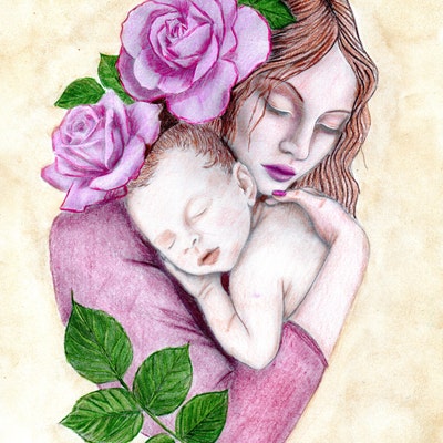 Agatha Coloring Page Printable Adult Coloring Page Download Light/dark ...