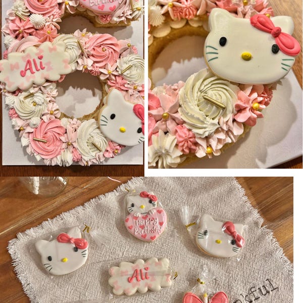 One Silly Goose Baby Shower Birthday Cookies Vibrant Summer Handmade ...