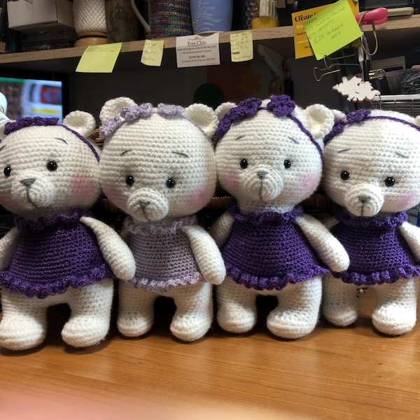 DIY Crochet Christmas Reindeer PATTERN PDF - Easy Amigurumi Christmas ...