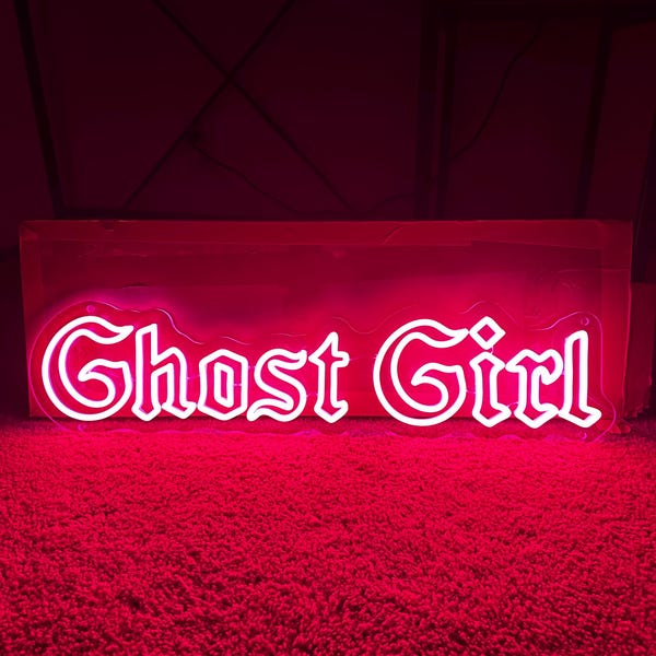 HORROR Neon Sign, Gothic Decor, Movie Room Display Gift for Horror ...