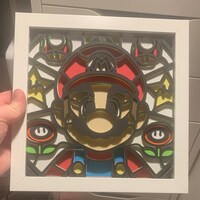 Papercraft Mario Bros Box, Low Poly 3d Box, Papercraft Vorlage ...