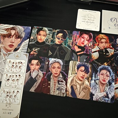 Vampire Seonghwa Park Seonghwa of Ateez Fanart Kpop Fanart - Etsy