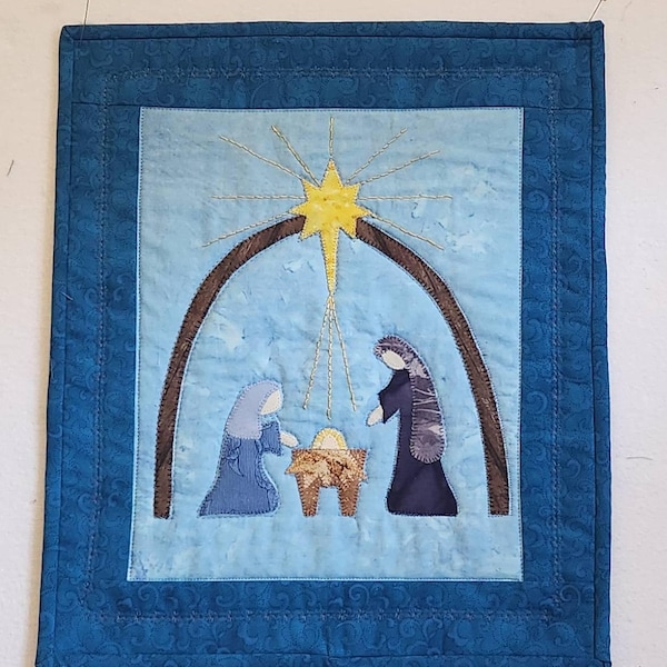 Guiding Star Nativity Quilt Pattern - Etsy