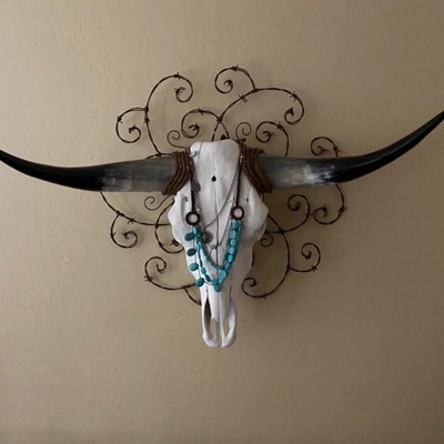 Barbed Wire Swirl Wrought Iron Swirl Barbed Wire Wall Decor Rustic ...