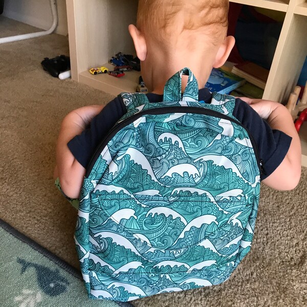 Toddler Backpack PDF (INSTANT DOWNLOAD Sewing Pattern) - Etsy