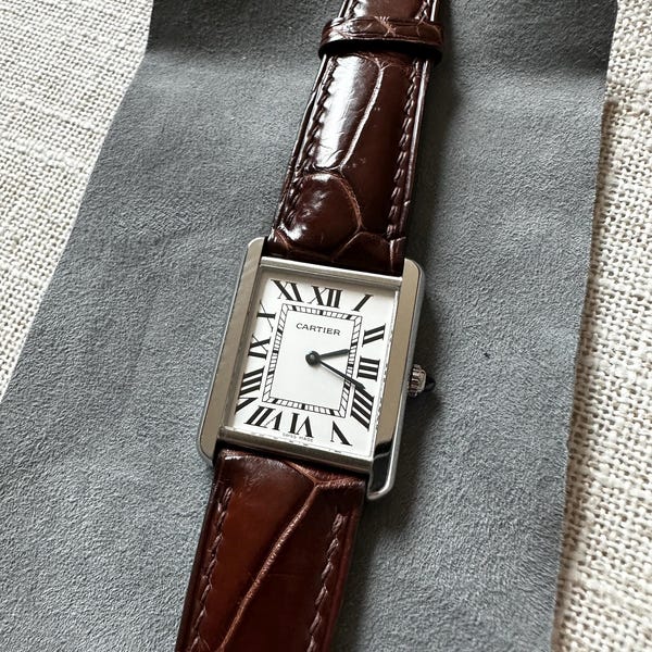 Flank Alligator Black Nubuck, Leather Watch Band Handmade,personalized ...