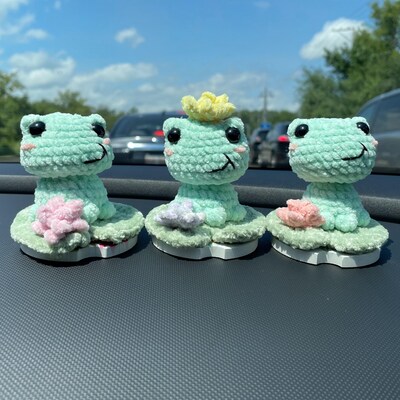 Froggy Pops Pdf Crochet Pattern, Quick and Easy No-sew Amigurumi Toad ...