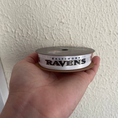 5/8 NFL Baltimore Ravens Ribbon 9 Foot Spool Licensed - Etsy