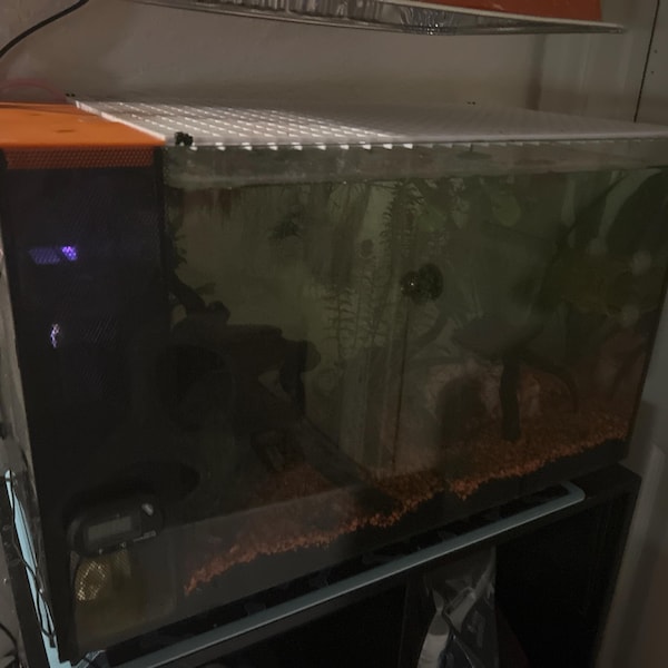 Nicrew Skyled Light Stand 2 Wide Base LED Riser, Fish Tank Light Lift ...