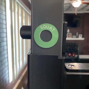 Squat Rack Magnetic Position Markers Mark Your Power Rack - Etsy