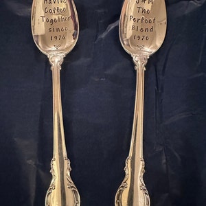 Custom Spoon Bookmarks, Flattened Spoon Bookmark, Hand Stamped Spoons ...