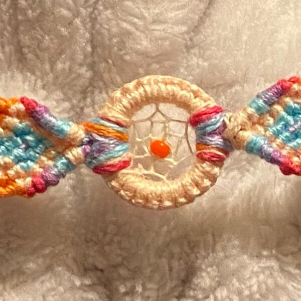 Aesthetic Bracelets Patchwork Core Handmade Woven Knotted Braided Alpha ...