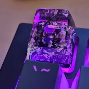 Orange Resin Keycap, Cute Keycap, Space Bar Keycap, Custom Keycap ...