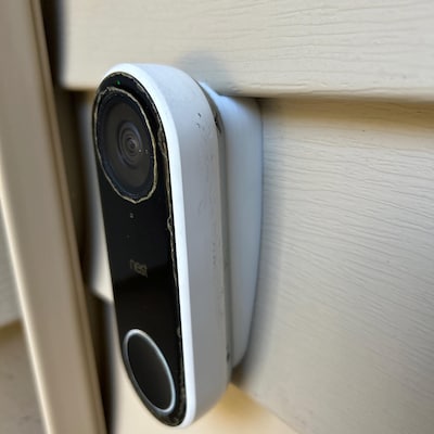 Google Nest wired, 1st Gen. Doorbell Traditional Vinyl/ Board Siding ...