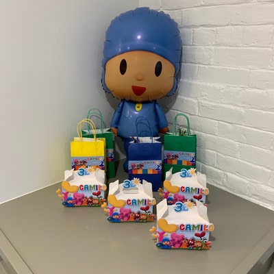 Pocoyo Interactive Boxes, Party Decorations, Personalized Boxes, Pocoyo ...