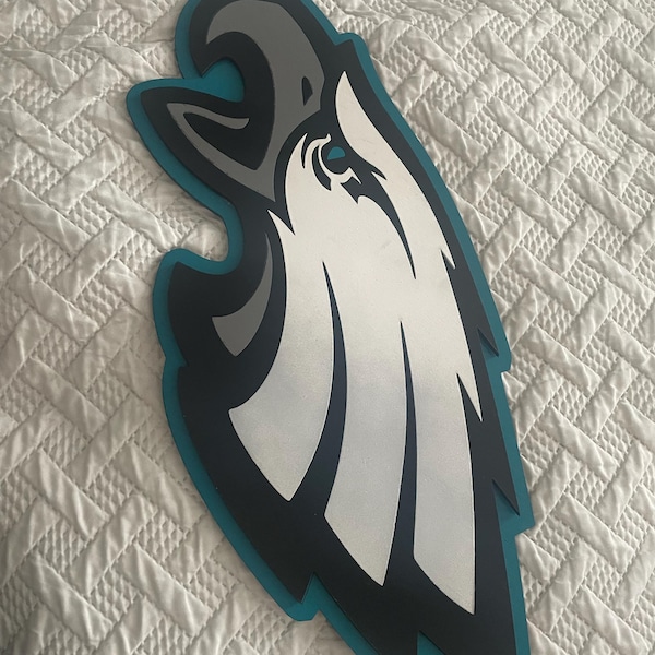 Philadelphia Eagles Door Wall Sign Handmade Handcrafted Hand Painted ...