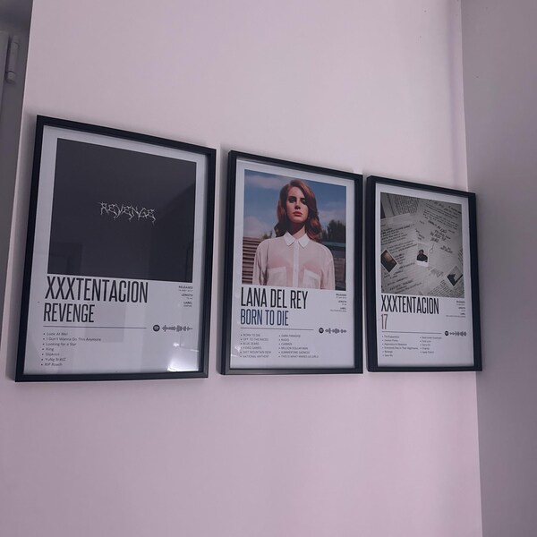 Custom Album Poster Any Album / Artist Personalised Gift Album Cover ...