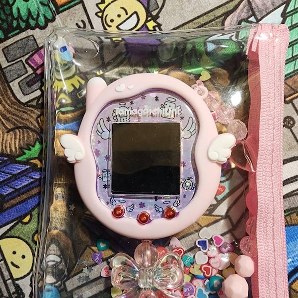 Tamagotchi Uni Faceplate Angelgotchi Holographic - Etsy
