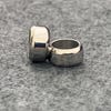 304 Stainless Steel Cross Button Metal Spacer Bead 2 Piece Lot CHOOSE ...